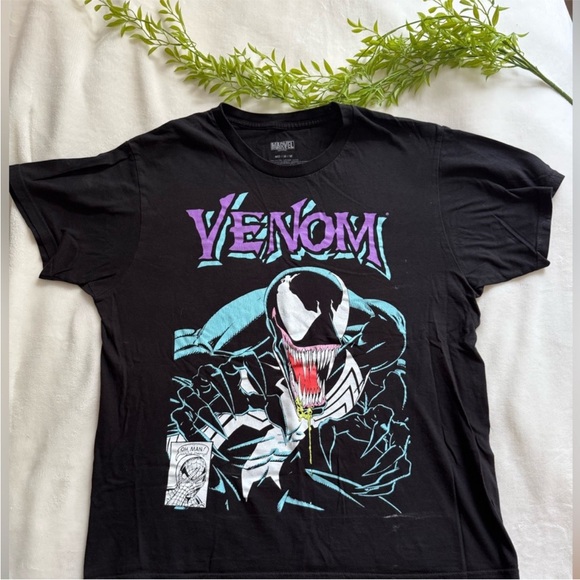Marvel | Shirts | Marvel Black Venom Graphic Tshirt | Poshmark